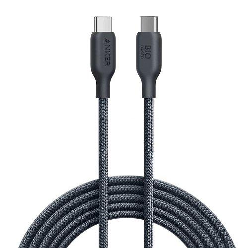 Anker Type-C to Type-C Braided Cable, 1.8M, Black - eXtra