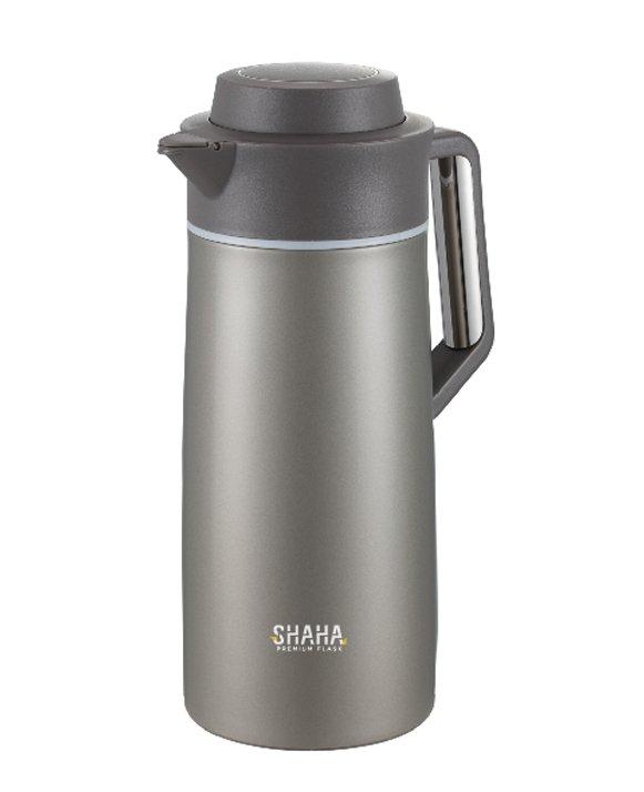 SHAHA, Stainless Steel Vacuum Flask 2L, Light Pearl - eXtra