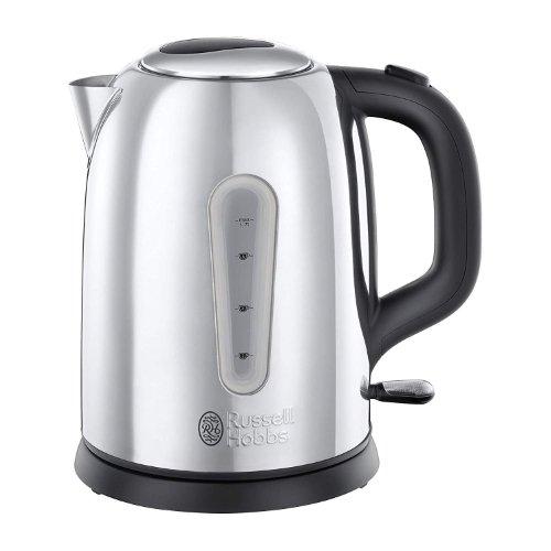 Russell Hobbs 1.7L Coniston Kettle, Stainless Steel - eXtra Oman