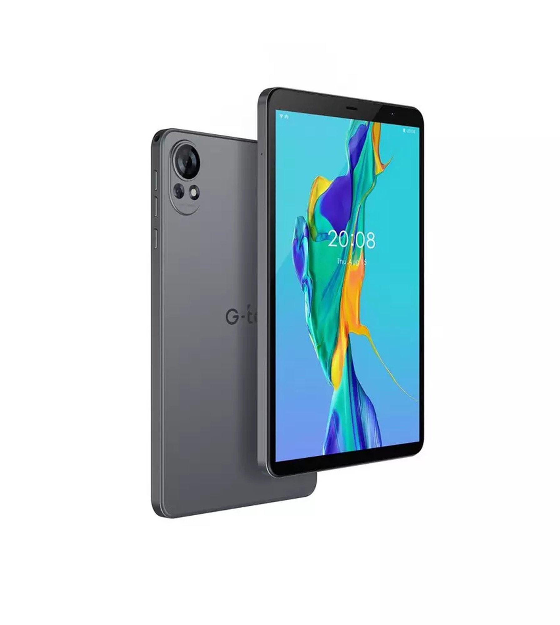 G-Tab T8 8.0-Inch Tablet 128GB 8GB RAM WiFi+4G Grey - eXtra Bahrain