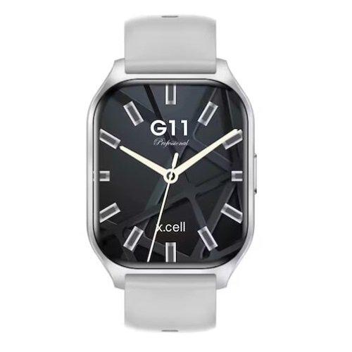 Xcell G11 Pro Smartwatch, 2.01", 7 Days Batterylife, Grey - eXtra Oman