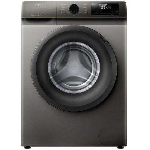 Kelon 8KG Front Load Washing Machine, 15 Programs, 1200 RPM, Titanium ...