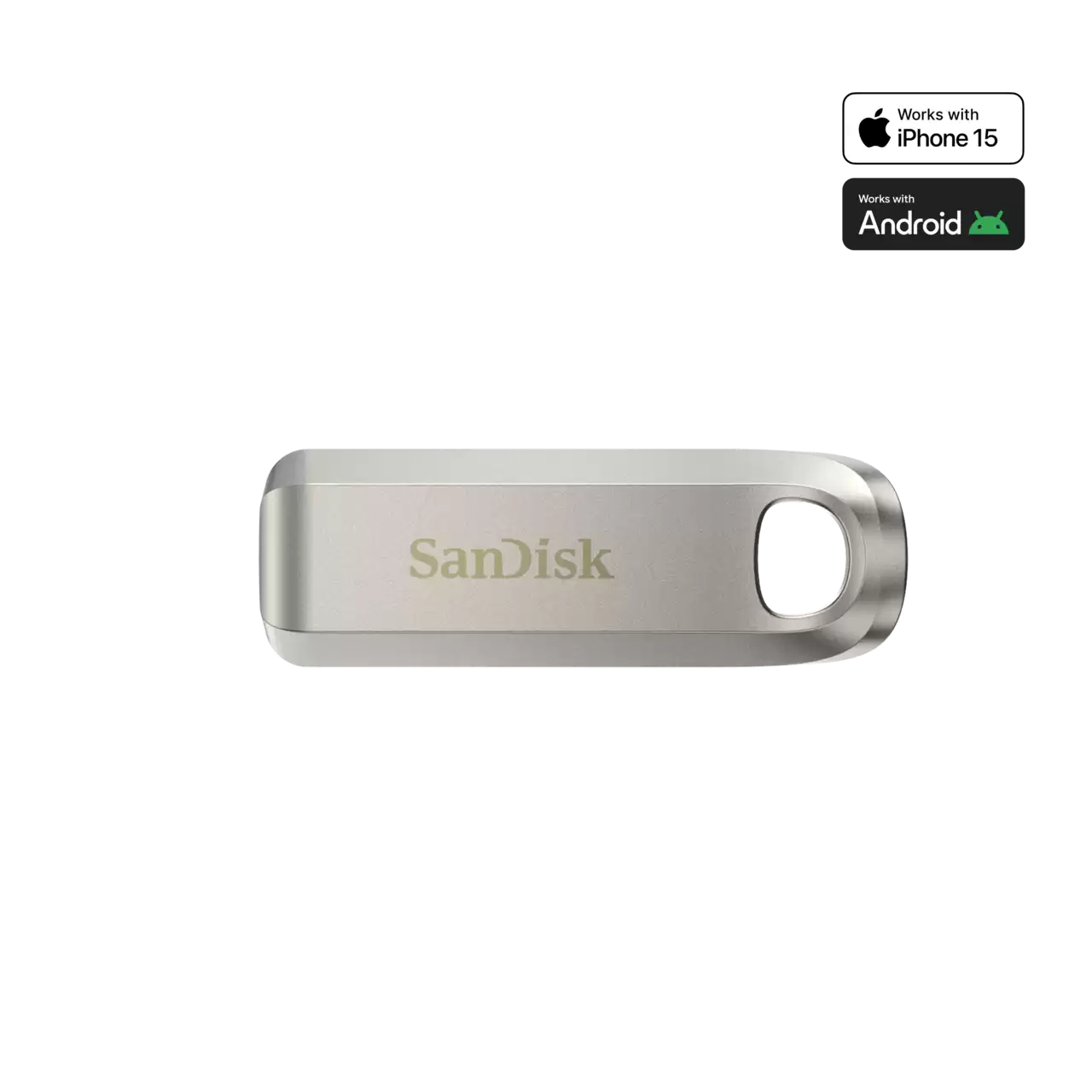 Sandisk ULTRA LUXE 64GB USB-C3.2 Flash Drive With Metal Casing 300MB/s ...