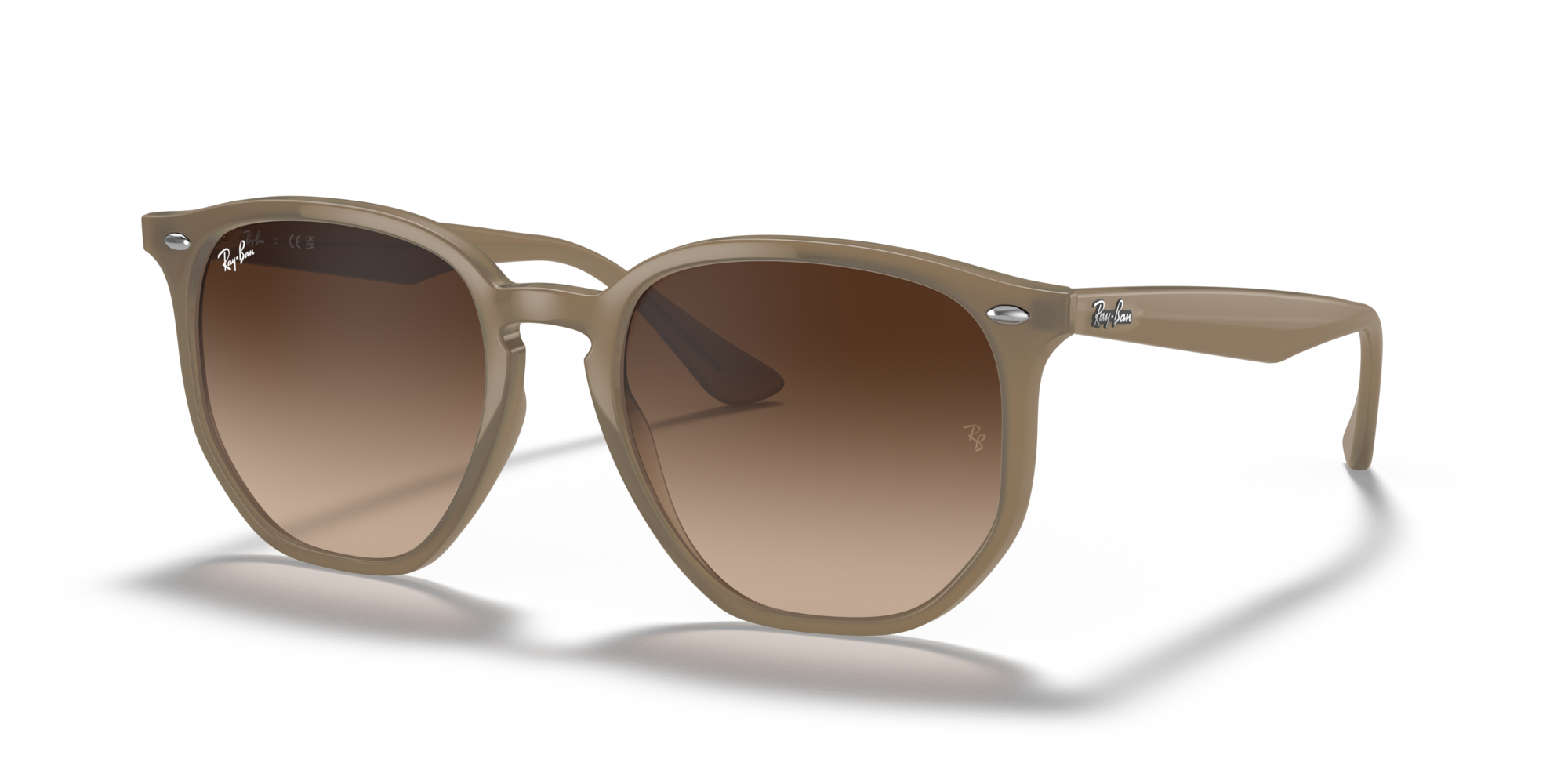 Ray Ban, Sunglasses, Unisex, Opal Beige - eXtra