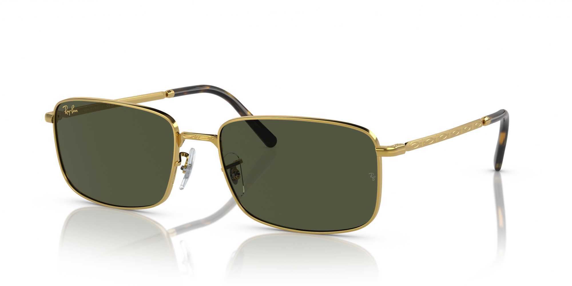 Ray Ban, Sunglasses,Metal, Unisex, Legend Gold - eXtra