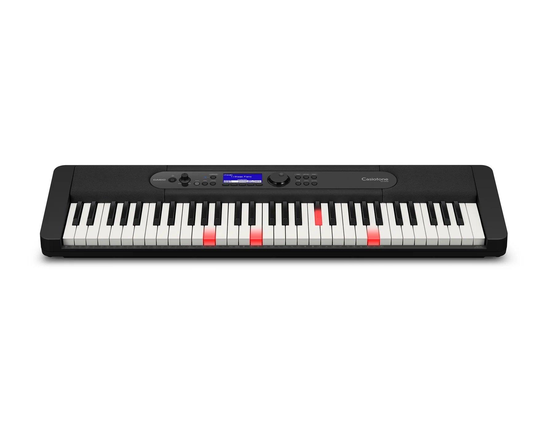 CASIO, Lighting Keyboard, 61 Keys, 600 Tones, Black - eXtra