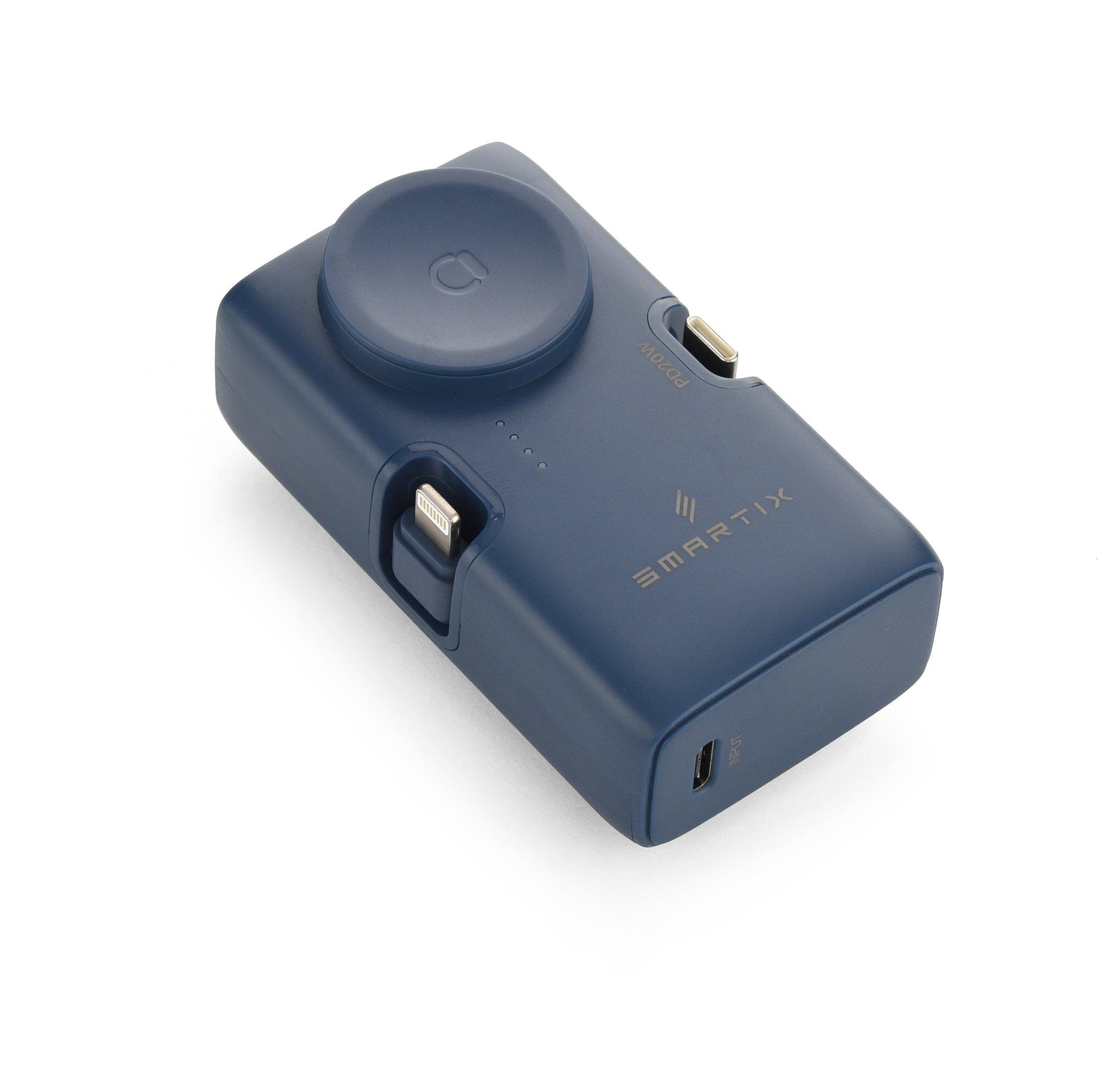 Smartix AIRCONNECT 3in1 Magnetic Power Bank 5000mAh With Built-In USB-C ...