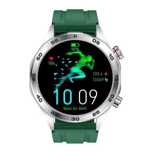 Xcell Elite5 Smartwatch, 1.52 Inch HD, Green - eXtra Bahrain