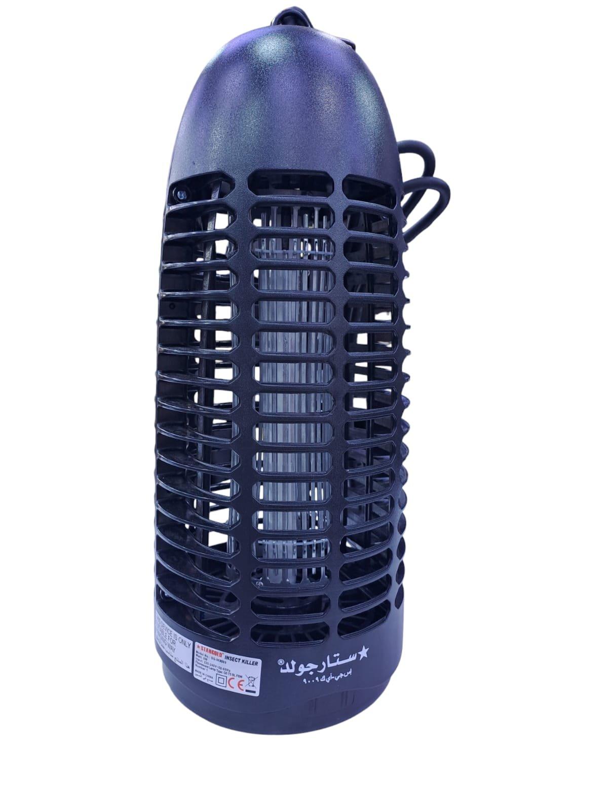Stargold Single UV-A Tube Light Insect Killer 6W Black - eXtra Bahrain