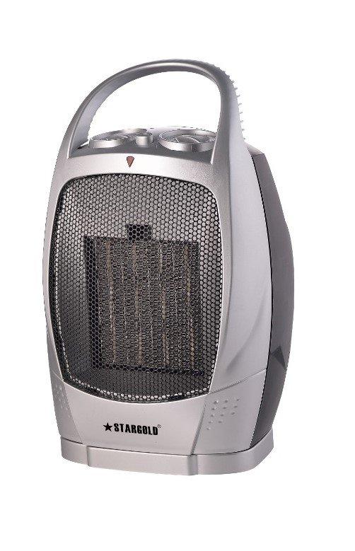 Stargold PTC Fan Room Heater With Oscillating 1500W Gray/Silver - eXtra ...