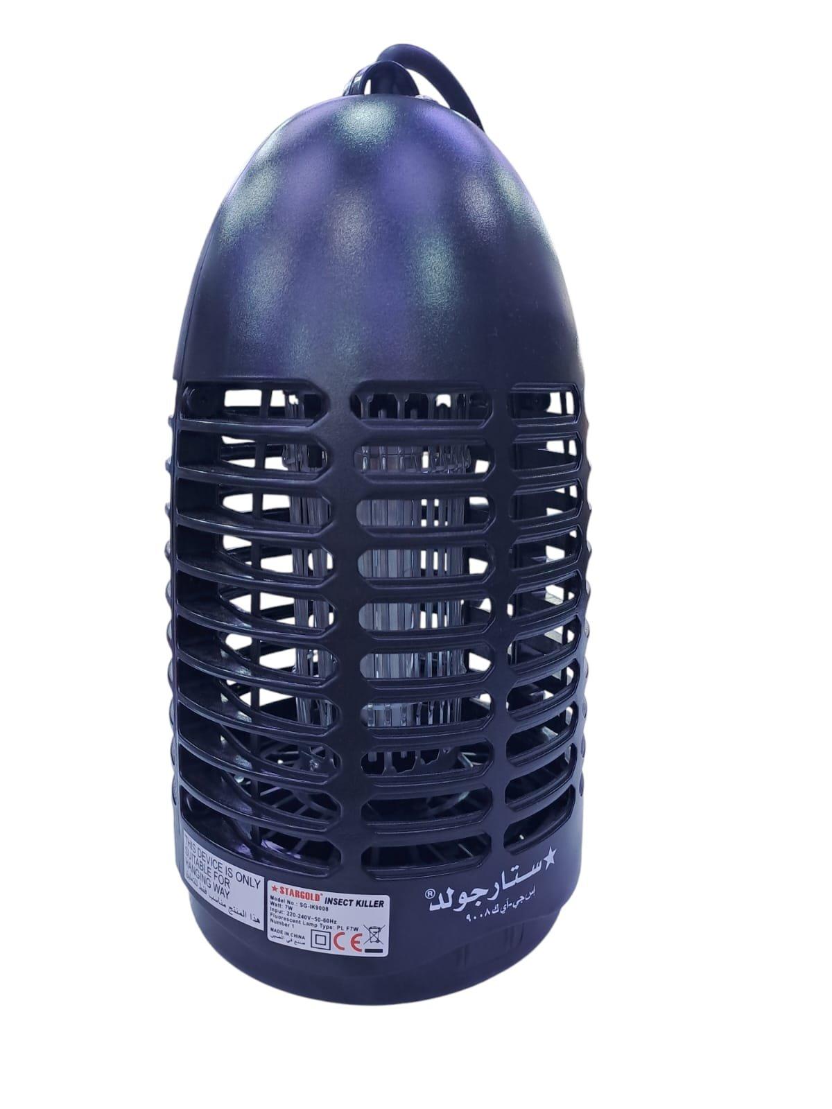 Stargold Single UV-A Tube Light Insect Killer 7W Black - eXtra Bahrain