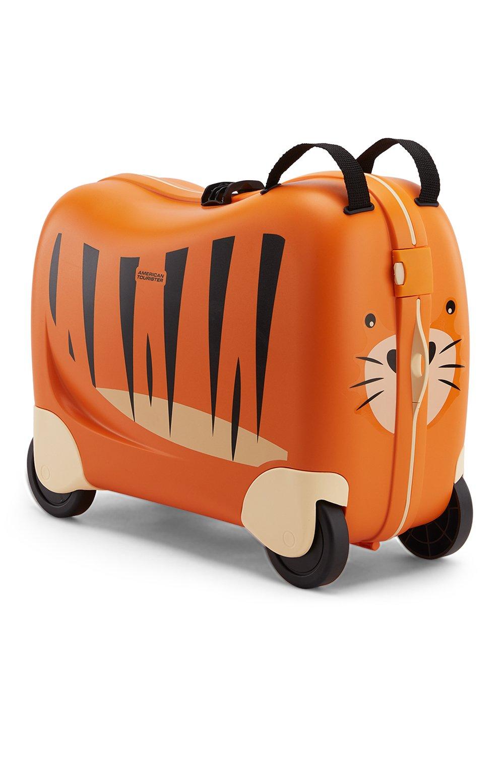 AMERICAN TOURISTER, SC Skittle NXT, Kids Luggage Hard Case, Size 52 CM / 19 Inch, Orange Tiger ...