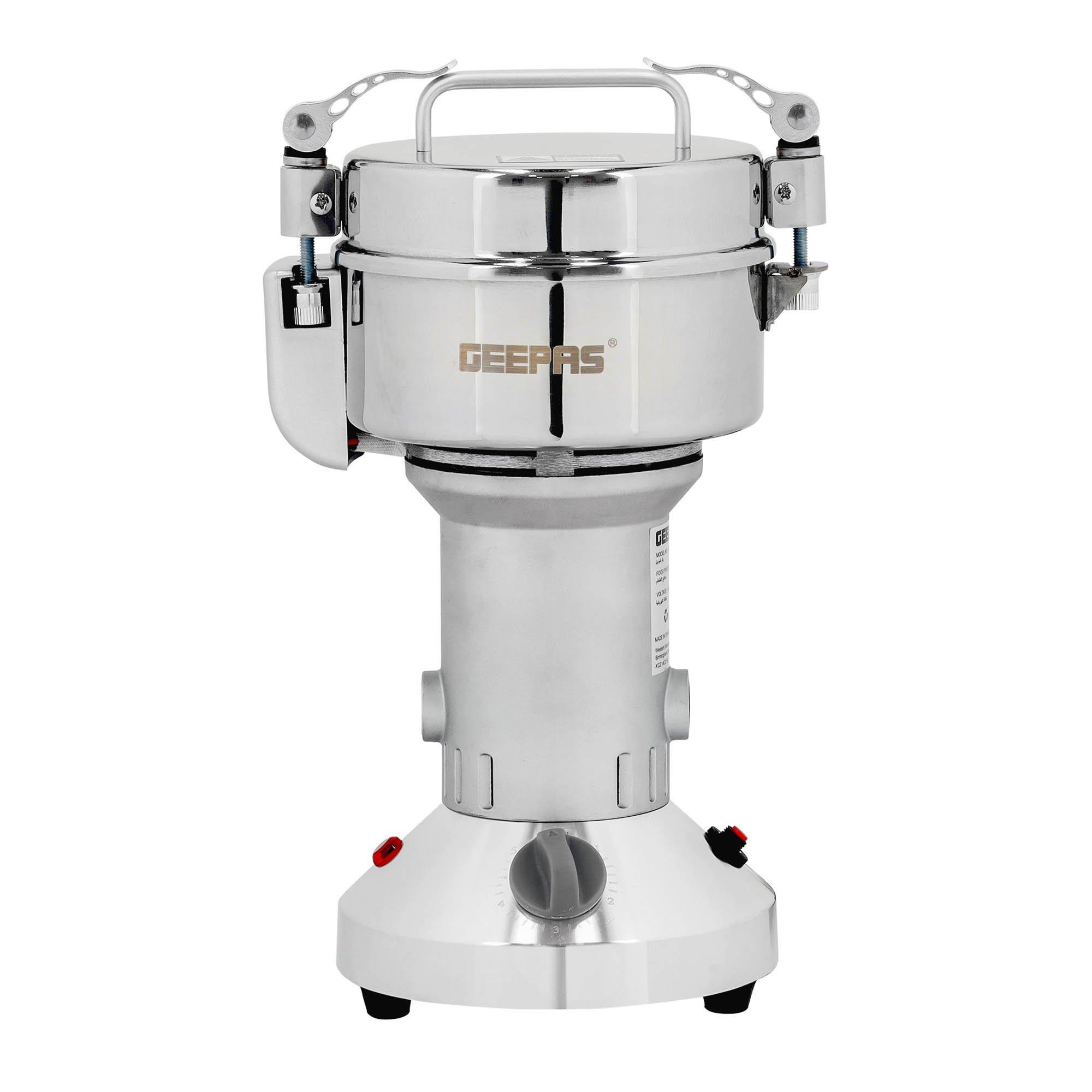 Geepas 300G Coffee Grinder, Stainless Steel Bowl with Lid Silver ...