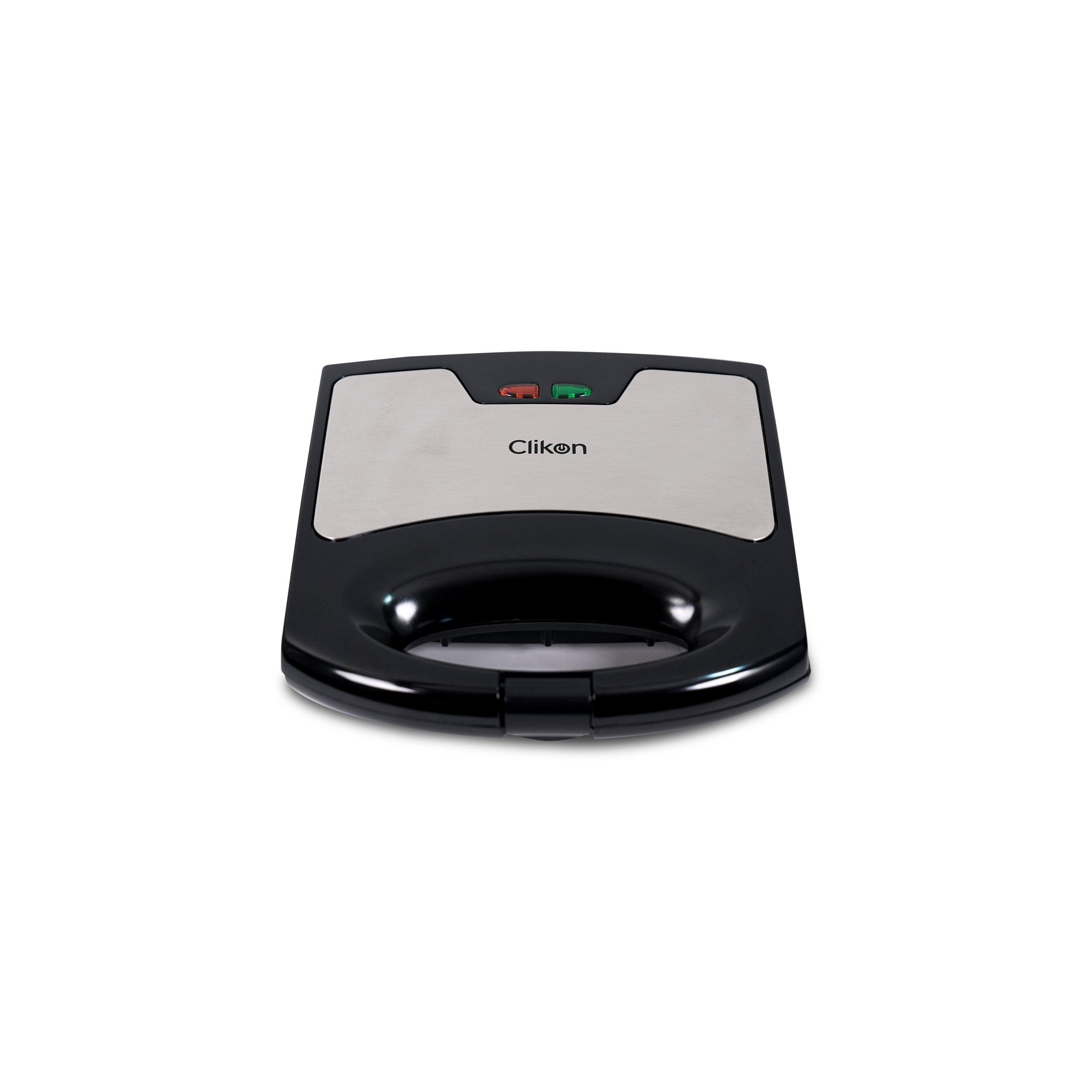Clikon 800W Sandwich Maker Black - eXtra Bahrain