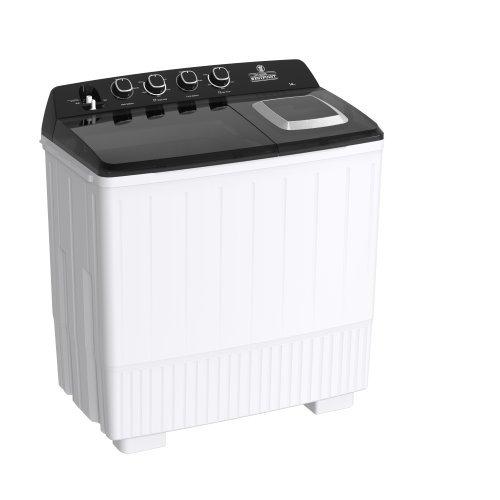 Westpoint 14 KG Twin Tub Washing Machine, White/Black - eXtra Oman