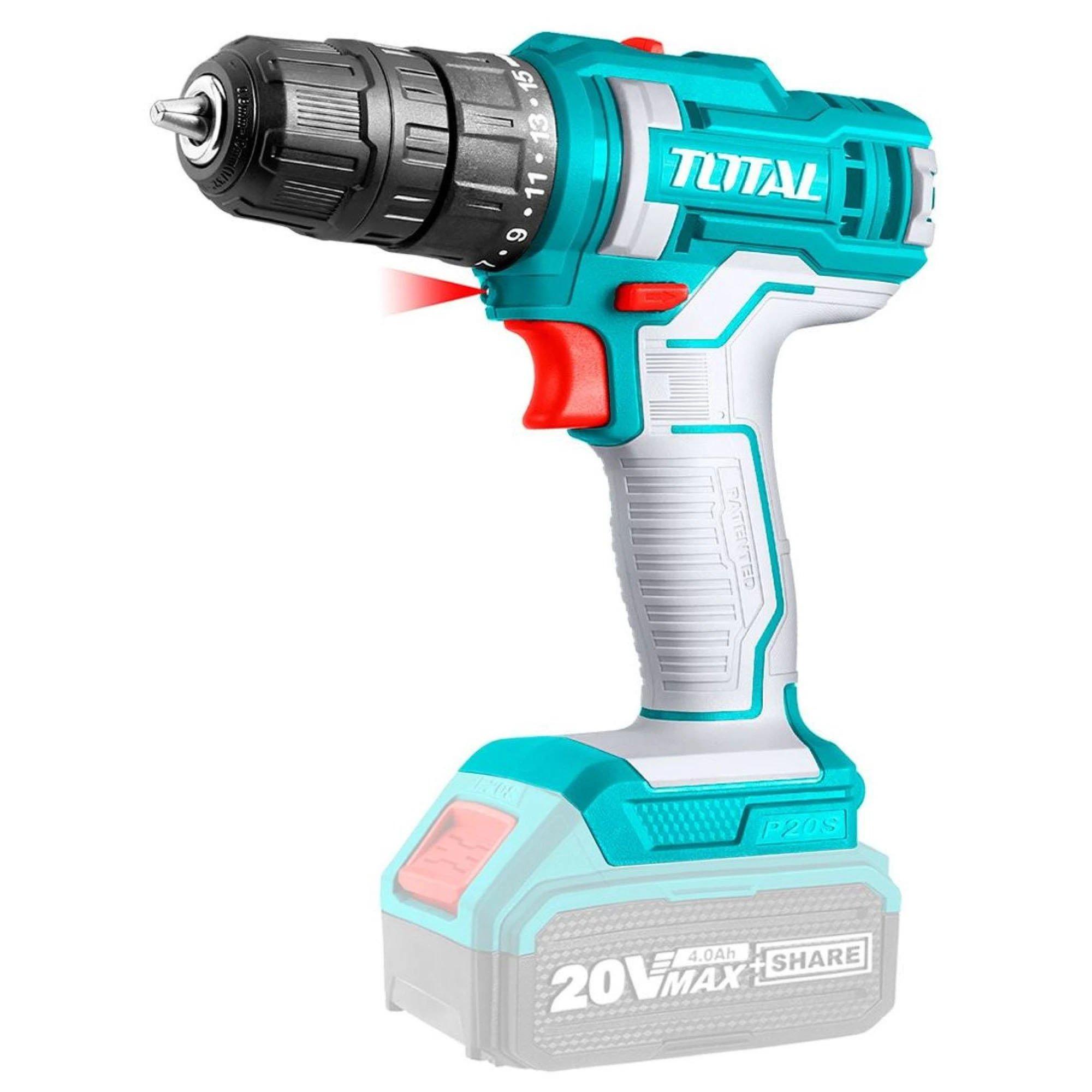 TOTAL Lithium Ion Cordless 2pcs Combo Kit - eXtra