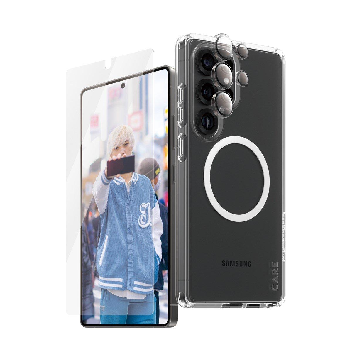 CARE by PanazerGlass Flagship 3-in-1 Bundle for Samsung S25 Ultra ...