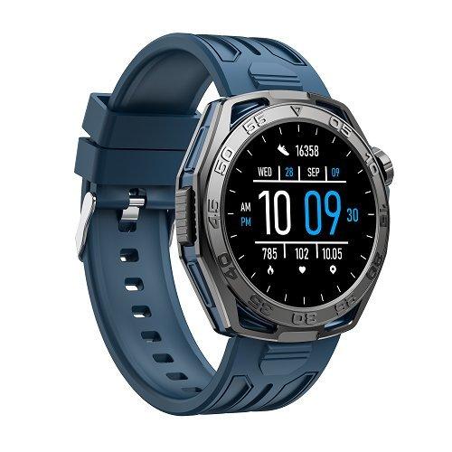 Telux Vital Smartwatch, 1.43 Inch AMOLED, Blue - eXtra Oman