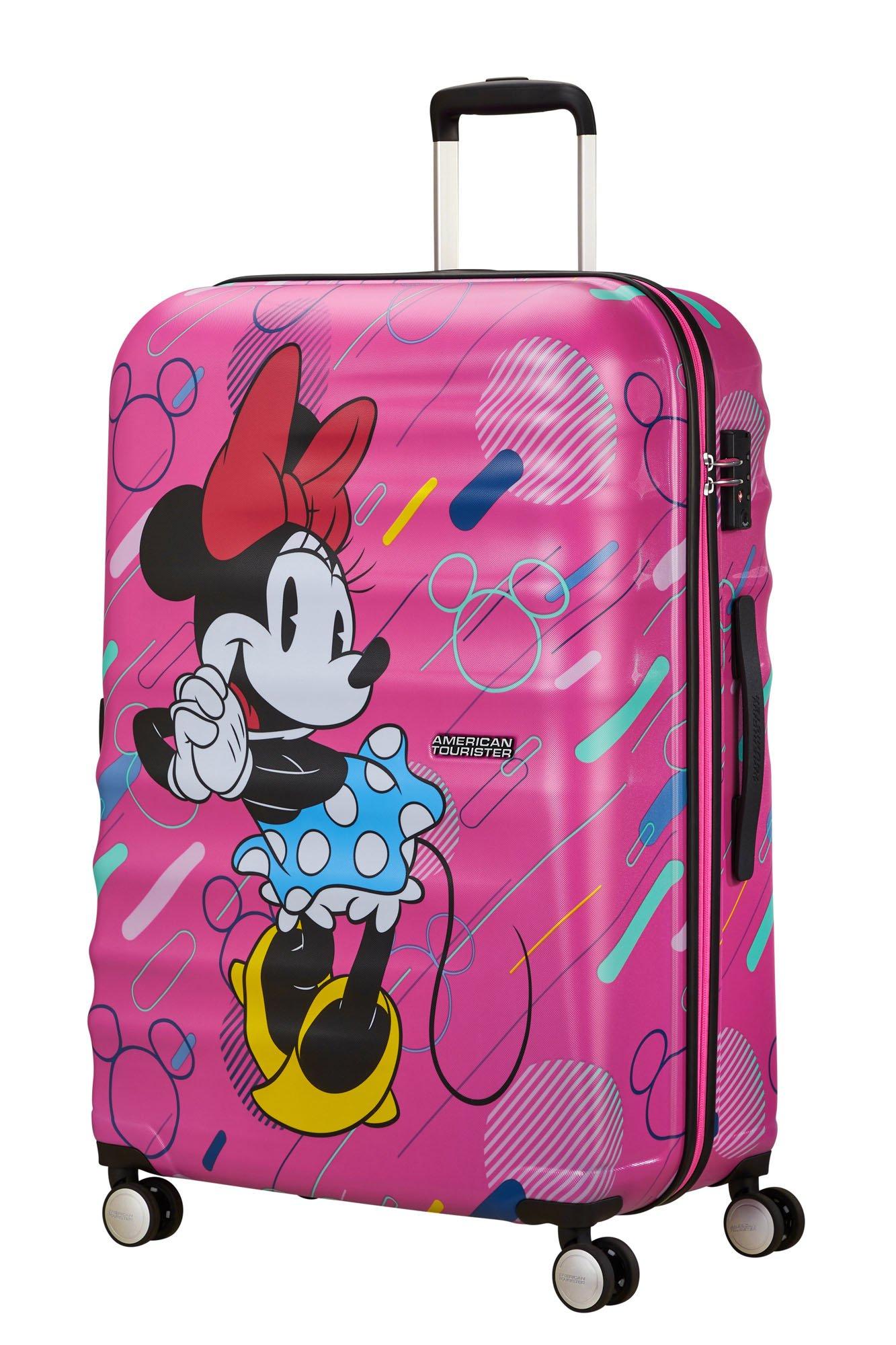 AMERICAN TOURISTER WAVEBREAKER, Minne Pop, Spinner Trolley, 26 Inch ...