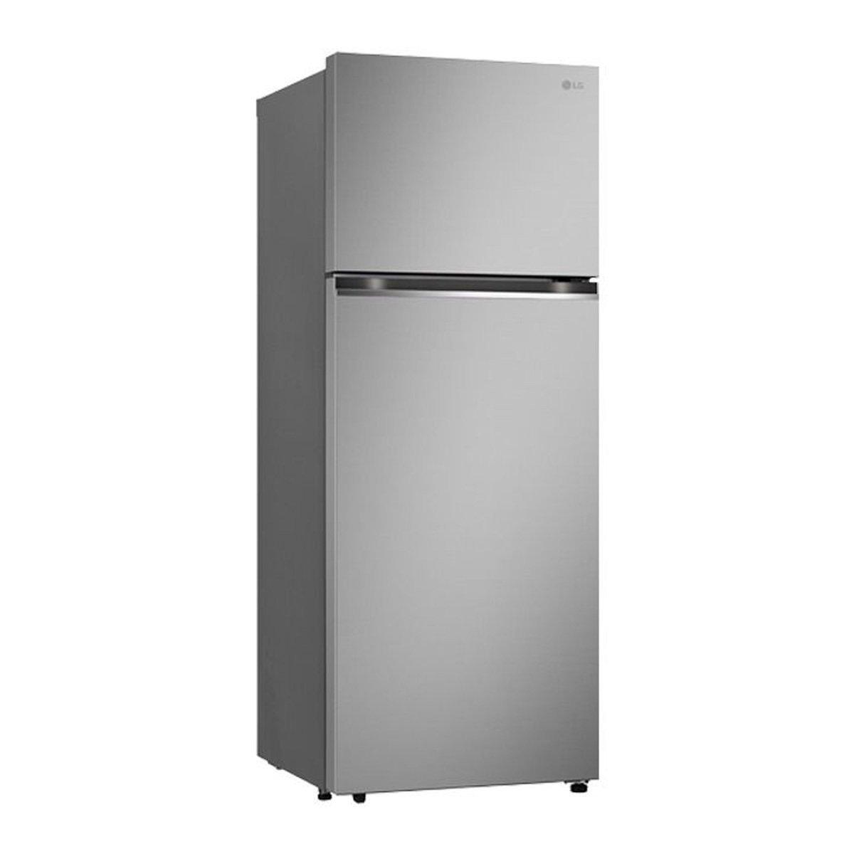 LG, 650L Refrigerator, LINEAR Cooling, Platinum Silver - eXtra Bahrain