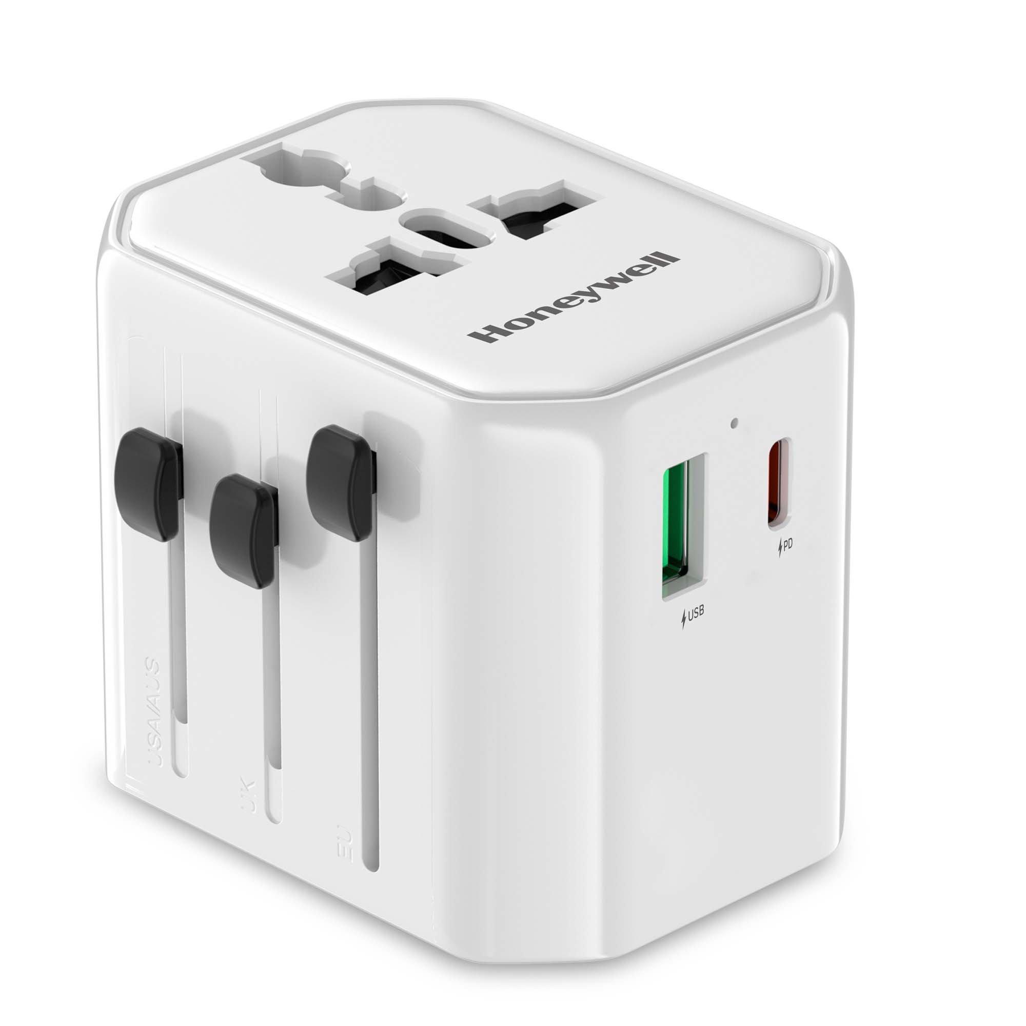 Honeywell Universal World Travel Adapter 38W White - eXtra Bahrain