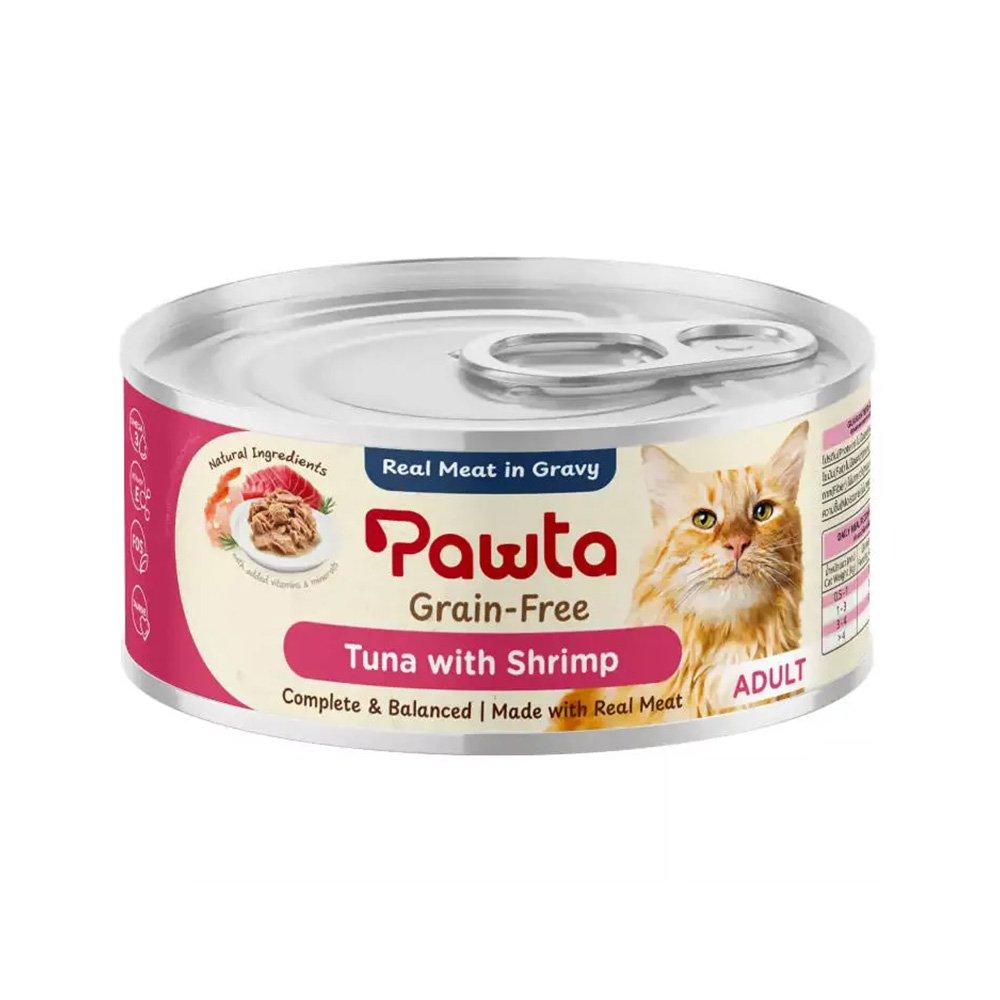 Pawta Tuna with Shrimp in Gravy Canned Cat Food , 70 g - eXtra
