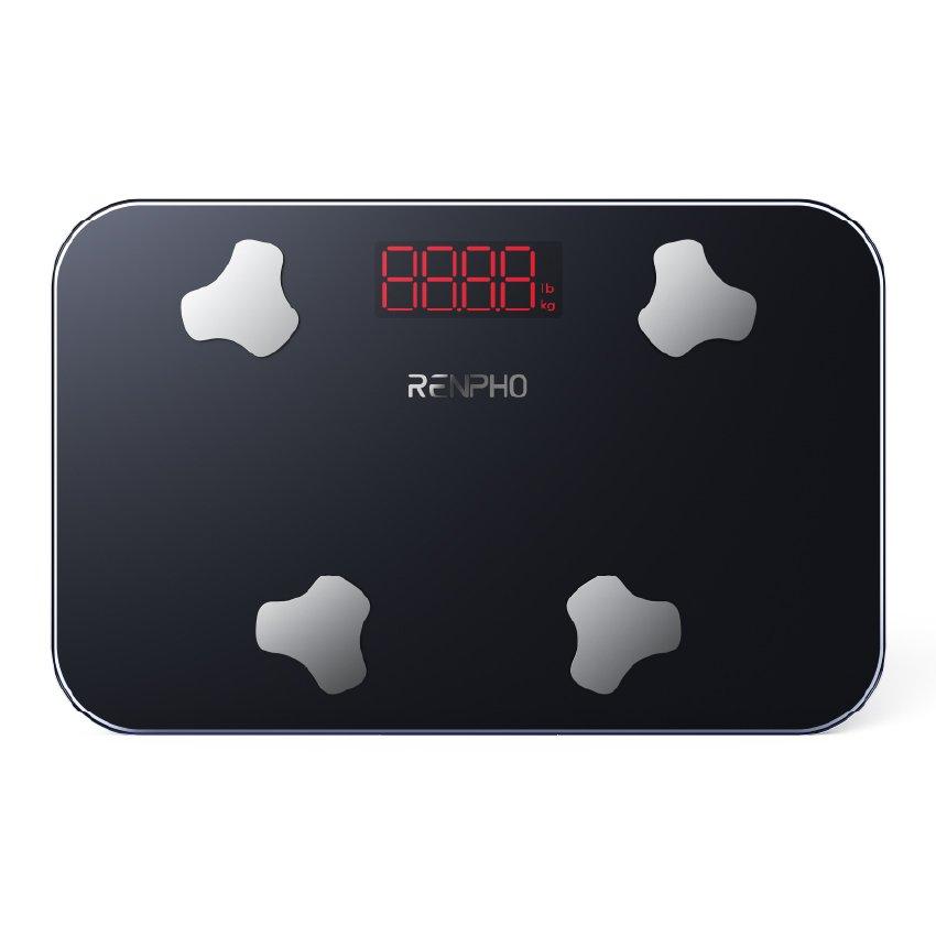 RENPHO Elis Go, Smart Body Scale, Black - eXtra Bahrain