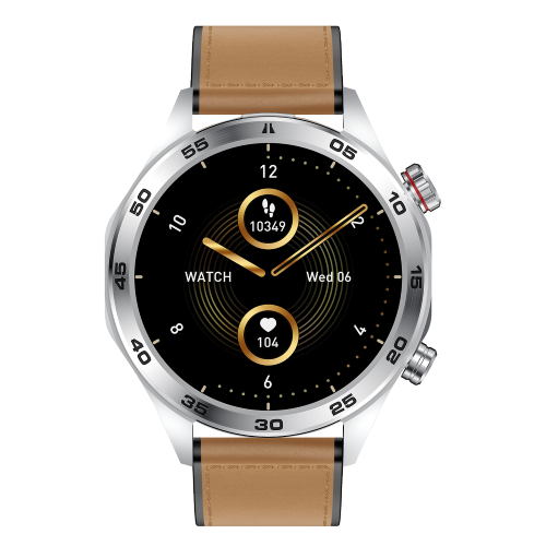 Xcell Elite5 Smartwatch, 1.52 Inch HD, Brown - eXtra Oman