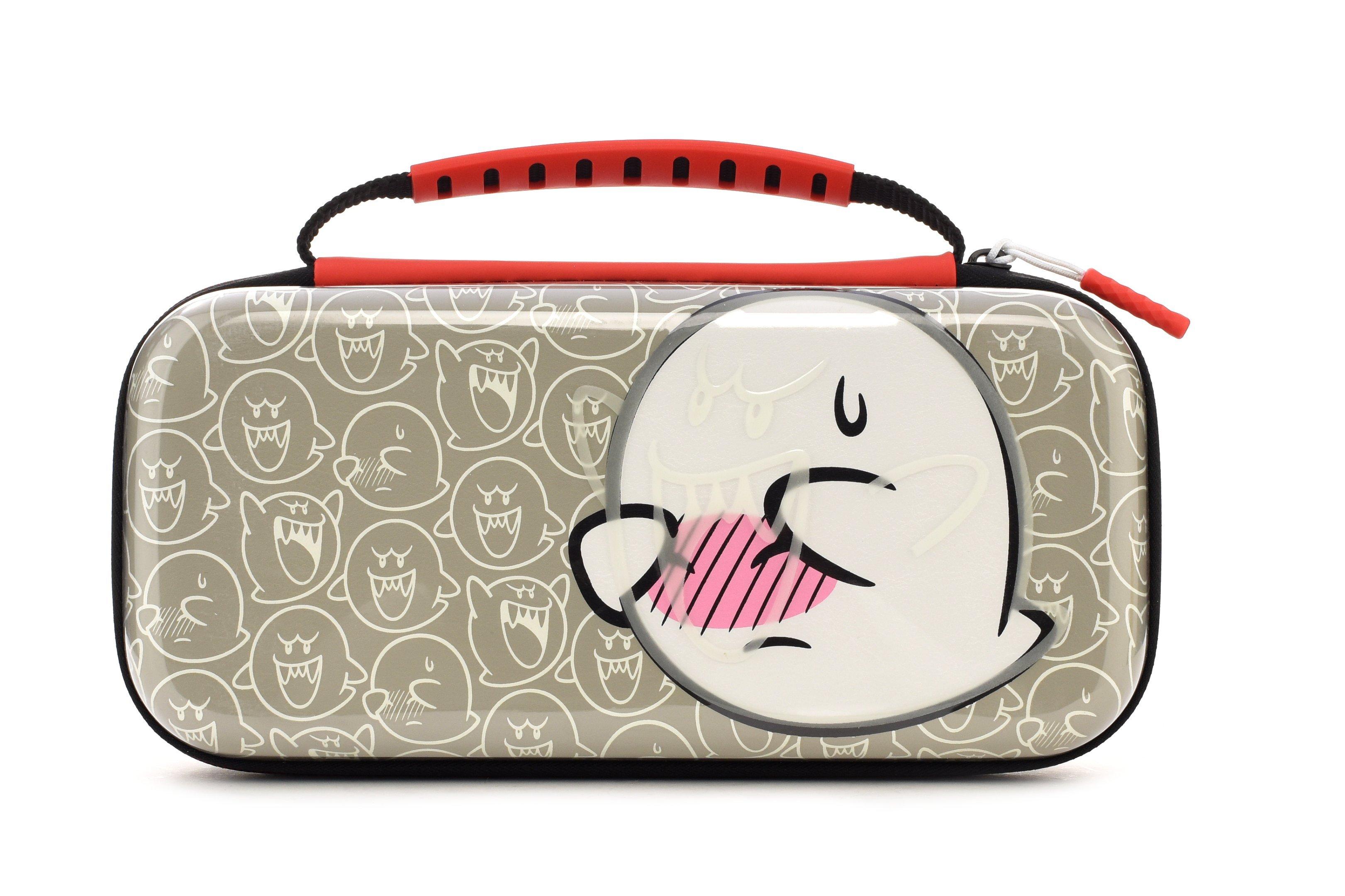 PDP, Nintendo Switch Case, Glow Grey, Boo-Hoo - eXtra