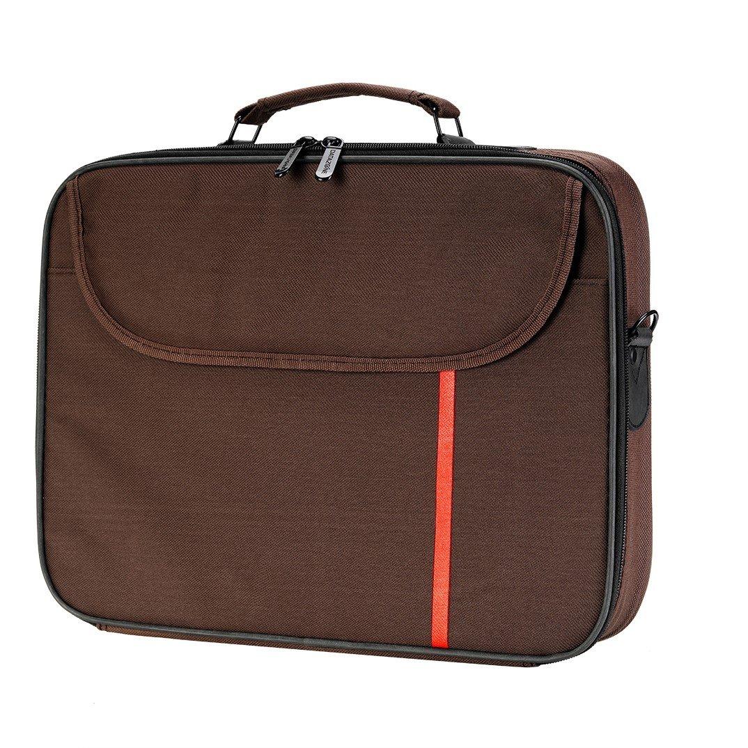 Datazone Laptop Bag, Shoulder Strap, Padded Hand Handle, 13 Inch, Brown ...