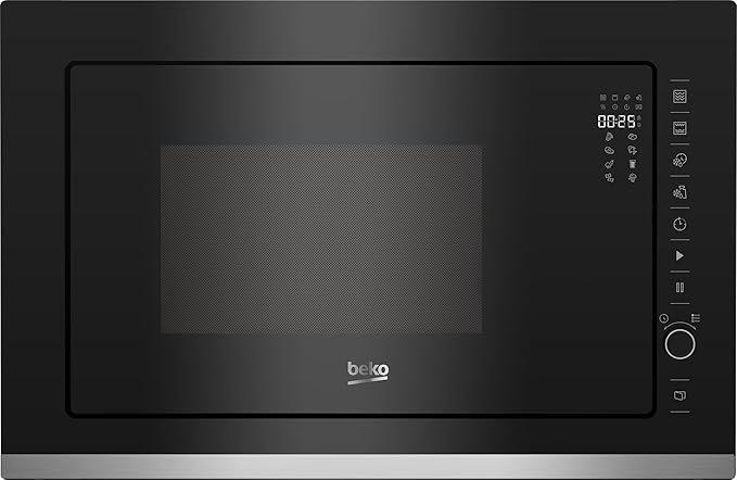 Beko, Microwave Oven, Built-in Grill, 25L, 900W, Stainless/Black ...