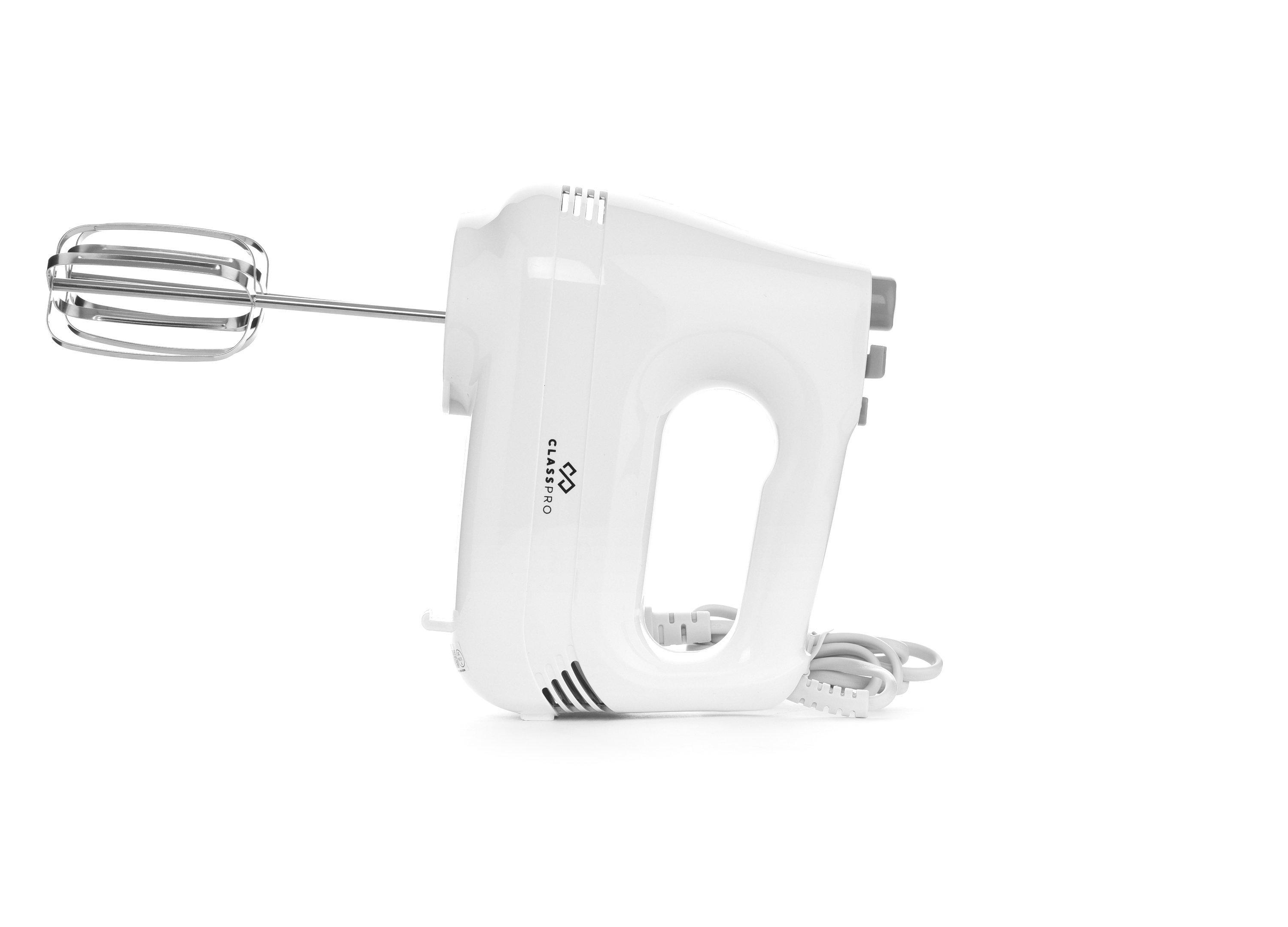 Class Pro, Hand Mixer, 200W, white - eXtra