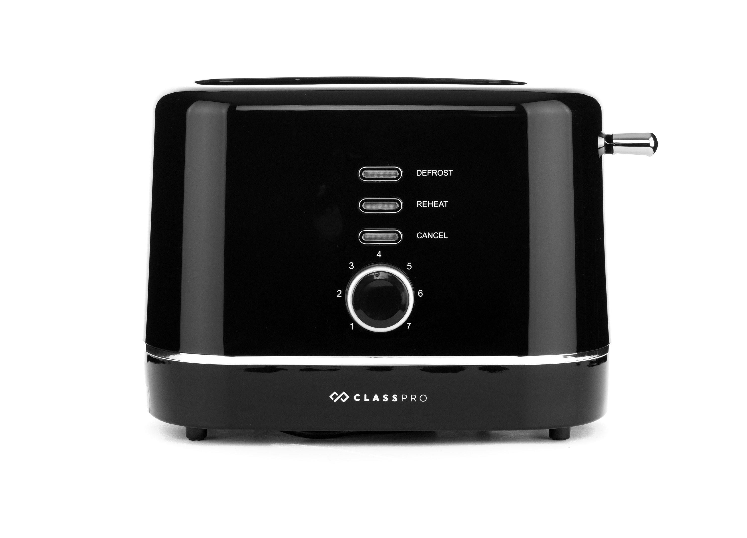Class Pro, Toaster, 850W, BLACK - eXtra
