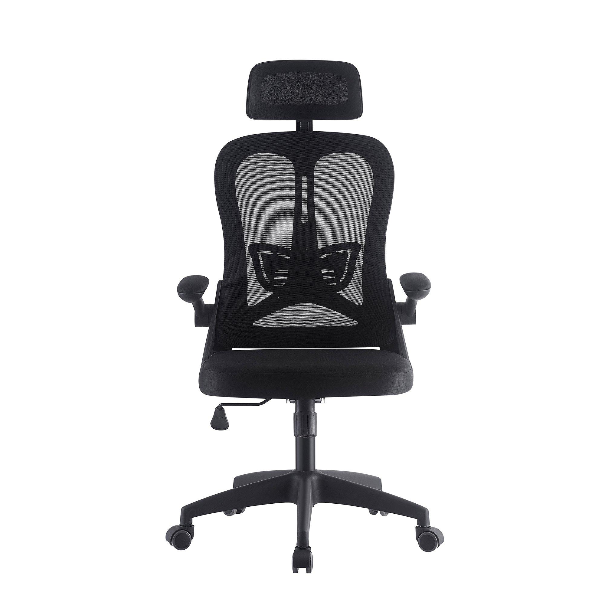 WB Mesh seat and back Home Office Desk Chairs Black - eXtra Bahrain