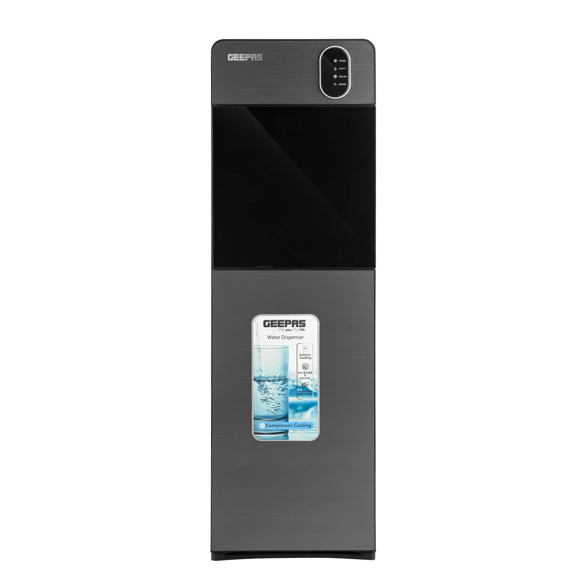 Geepas, Bottom Loading Water Dispenser, 1.5L, Black - eXtra Bahrain