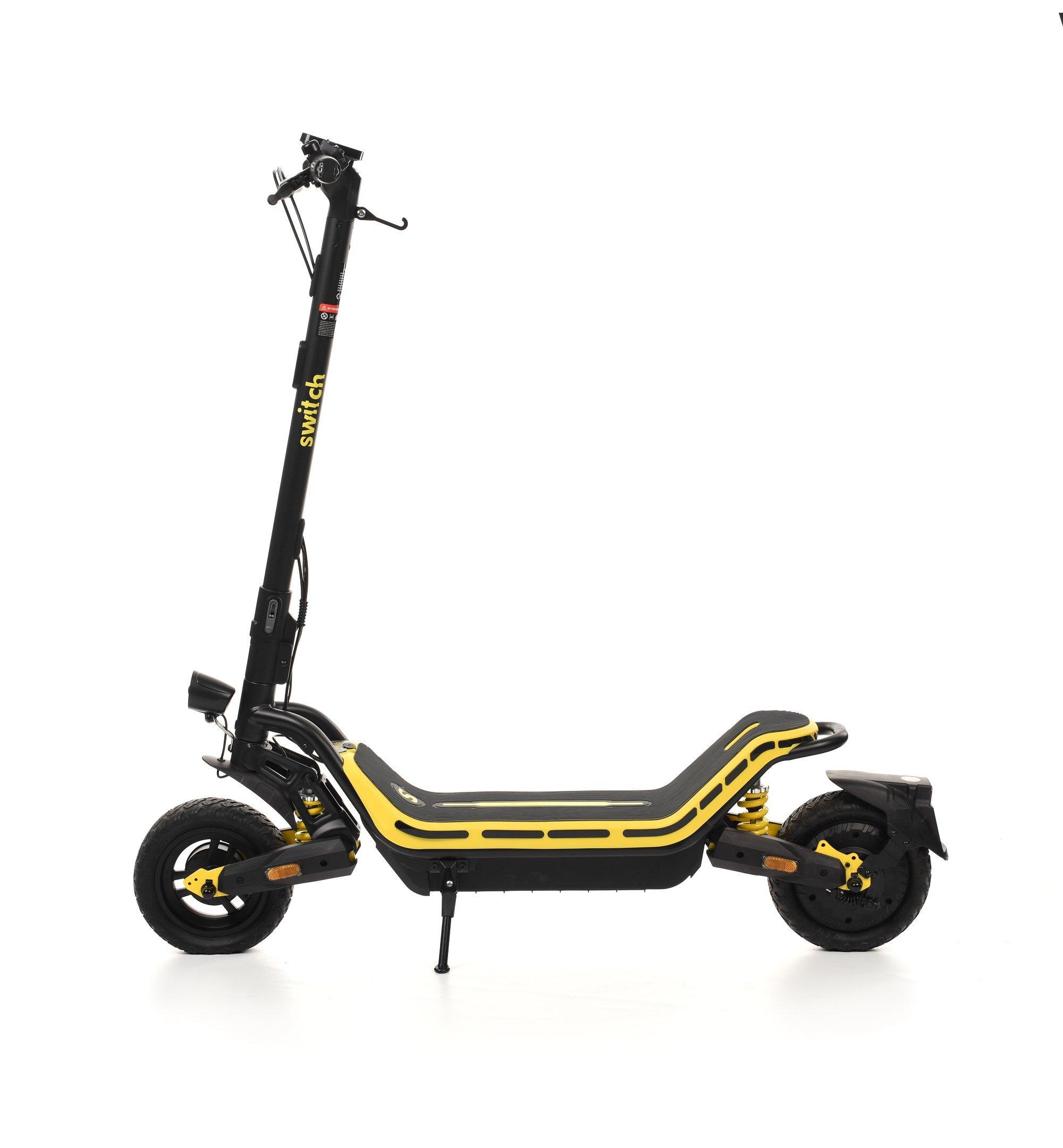 SWITCH, Offroad Electric Scooter, 25km/h Speed, 50Km distance, Black ...