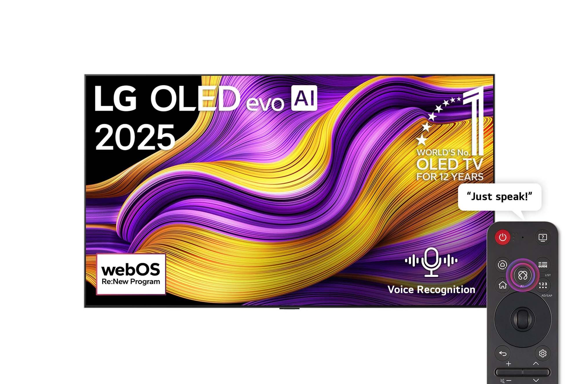 LG, 83 inch , OLED evo , 4K Smart TV, AI G5, 165 Hz - eXtra