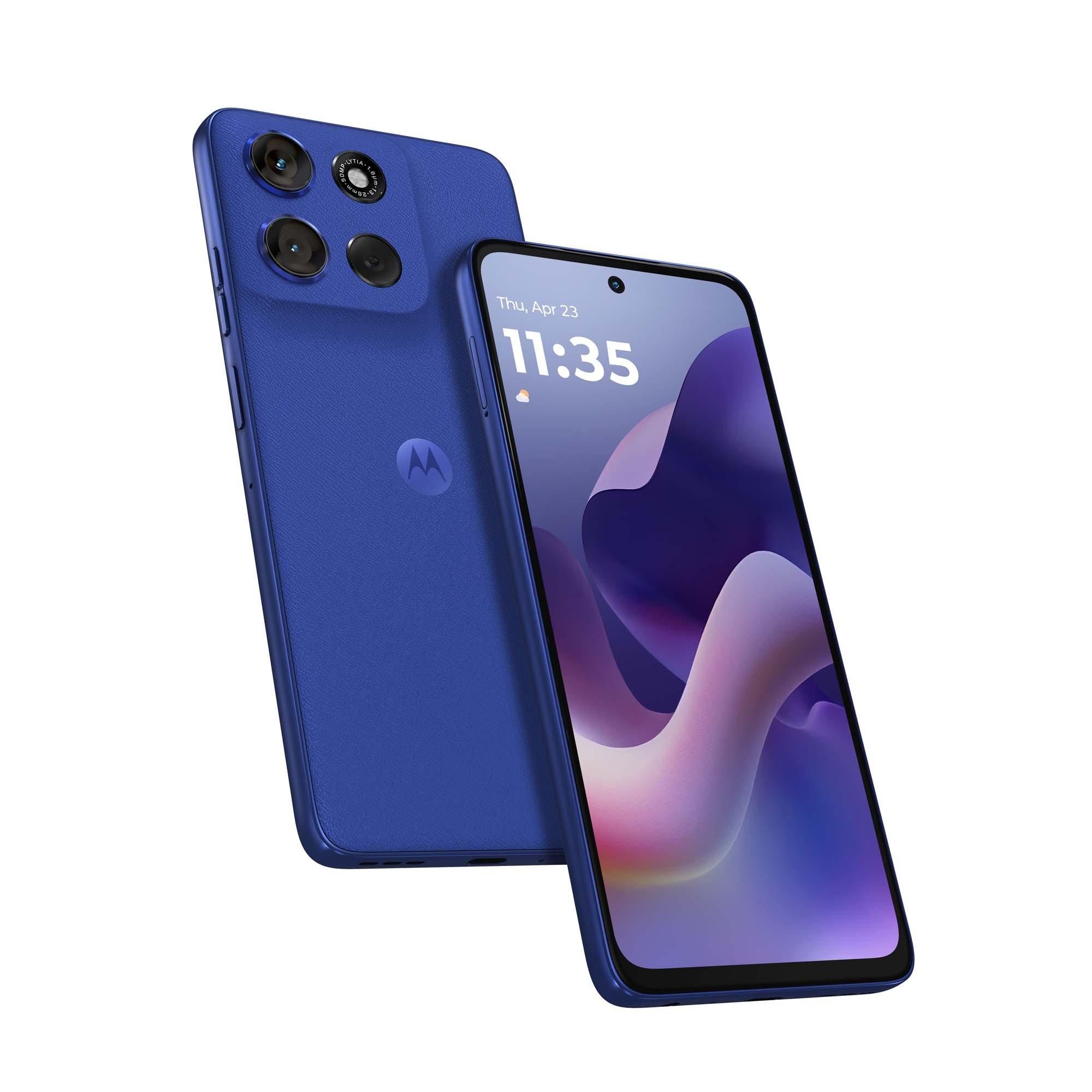 Motorola G56, 5G, 256 GB, Pantone Dazzling Blue - eXtra