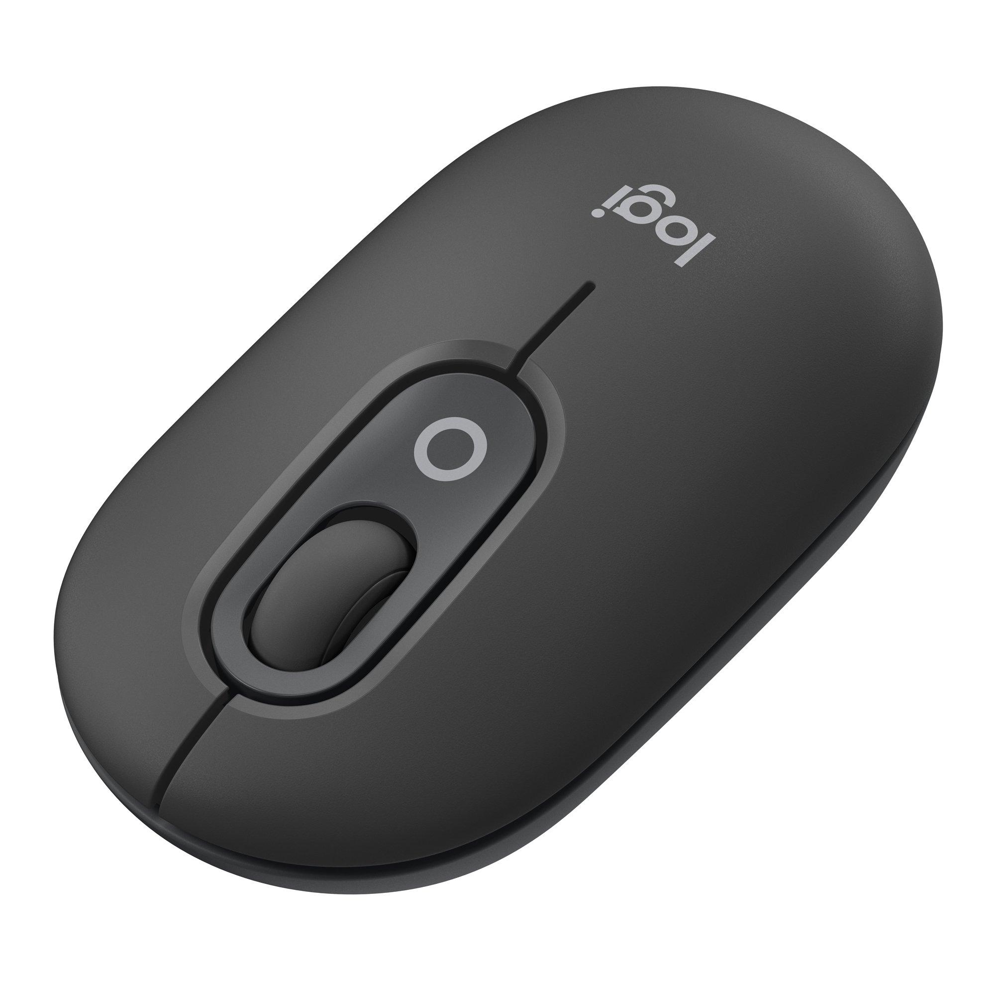 LOGITECH POP Wireless Mouse, Programmable Buttons, Graphite - eXtra