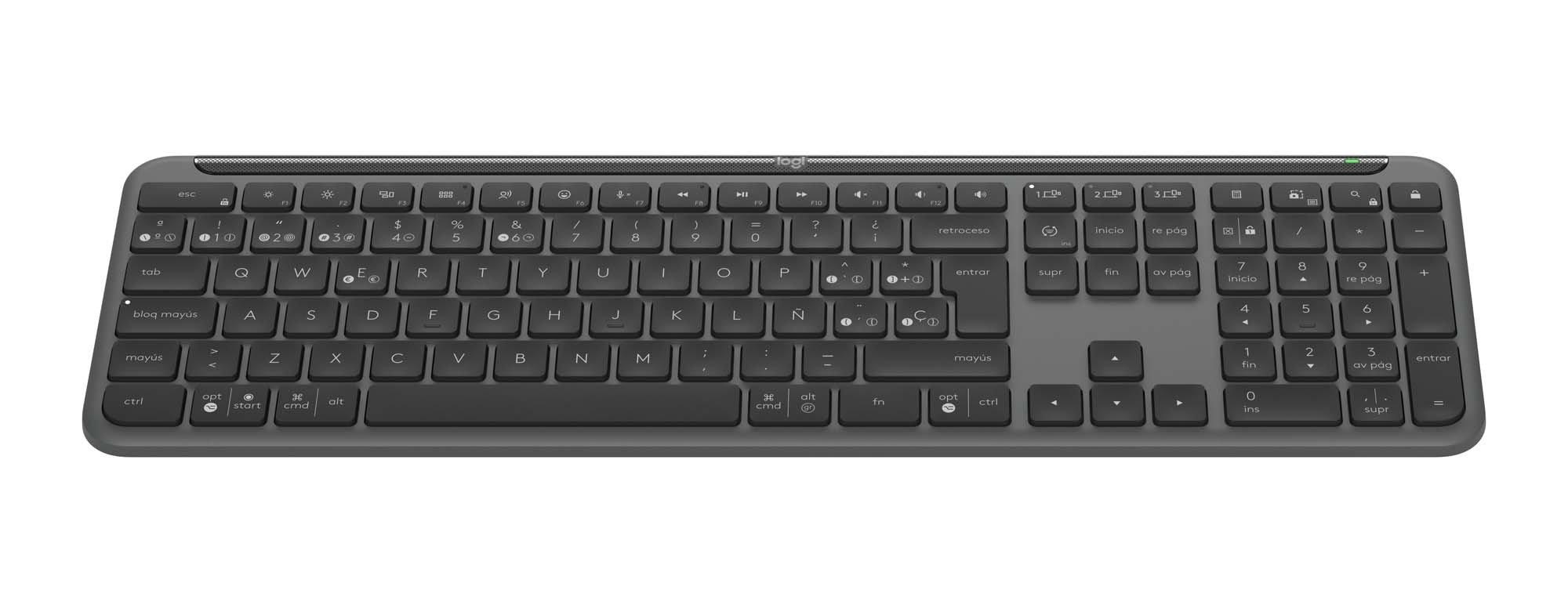 LOGITECH Signature Slim K950 Wireless Keyboard, Bluetooth, Graphite - eXtra