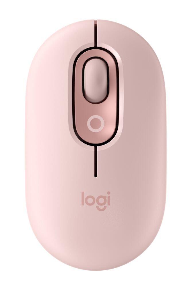 LOGITECH POP Wireless Mouse, Programmable Buttons, Rose - eXtra