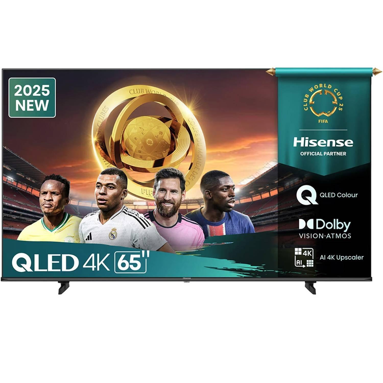 Hisense, 65 Inch, QLED, 4K Smart TV, 60 Hz - eXtra