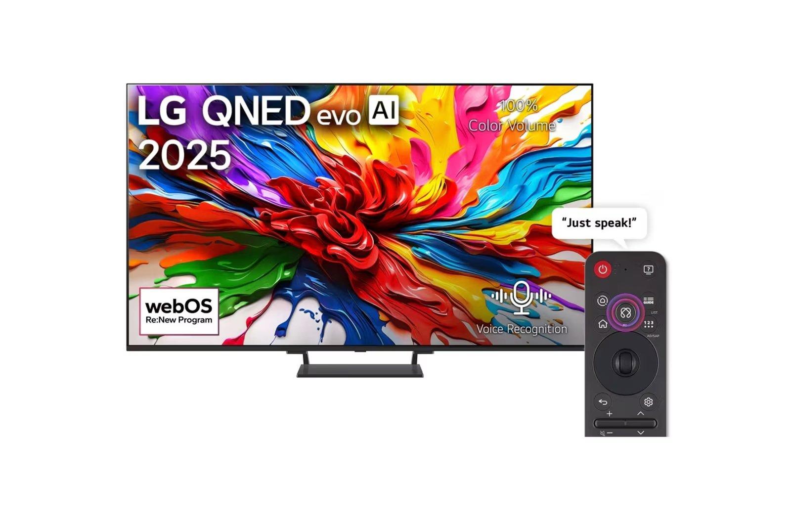 LG, 85 inch, Mini LED 4K Smart TV, AI QNED93, 144 Hz - eXtra