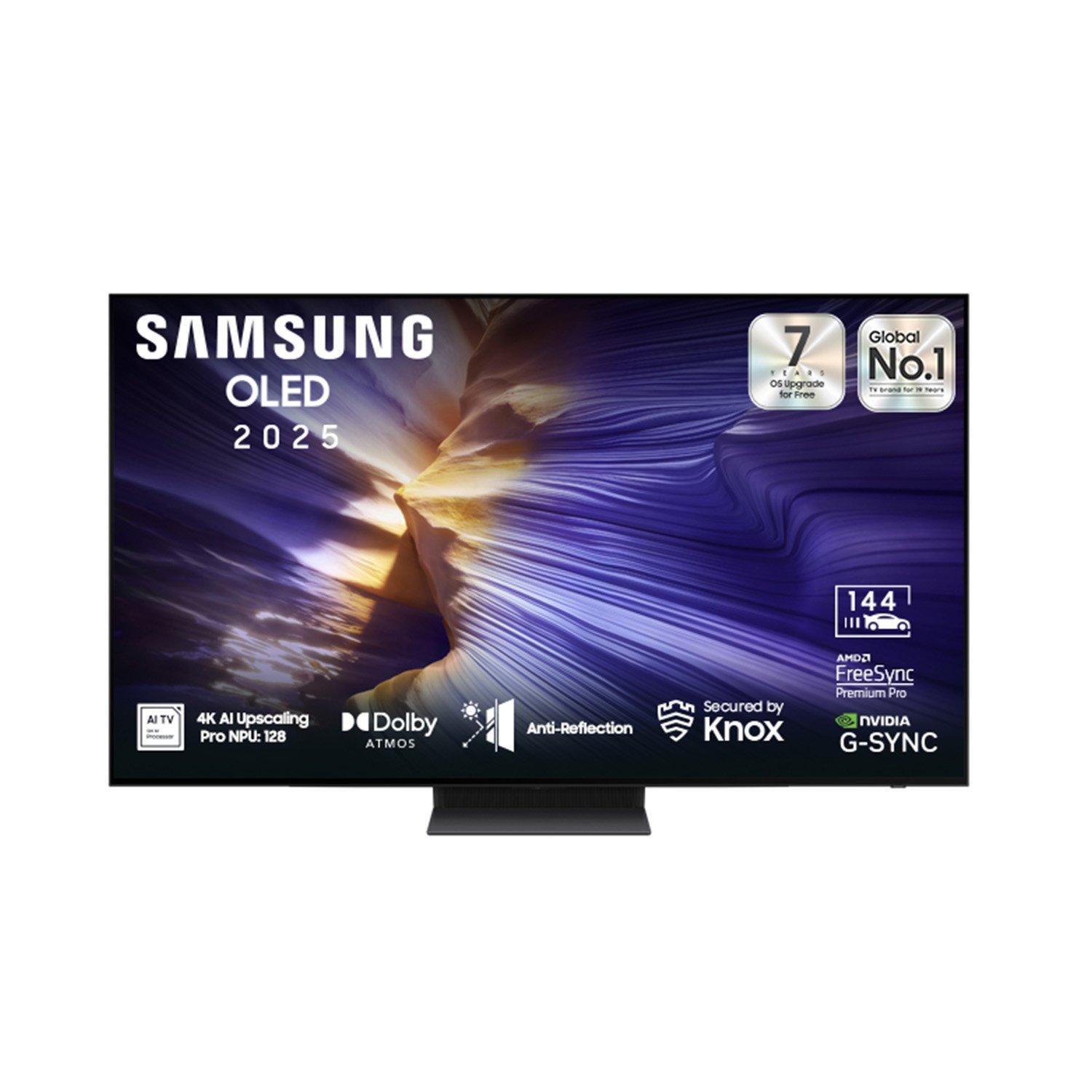 Samsung, 83 Inch, OLED 4K AI Upscaling, 144Hz, Anti-Reflection - eXtra