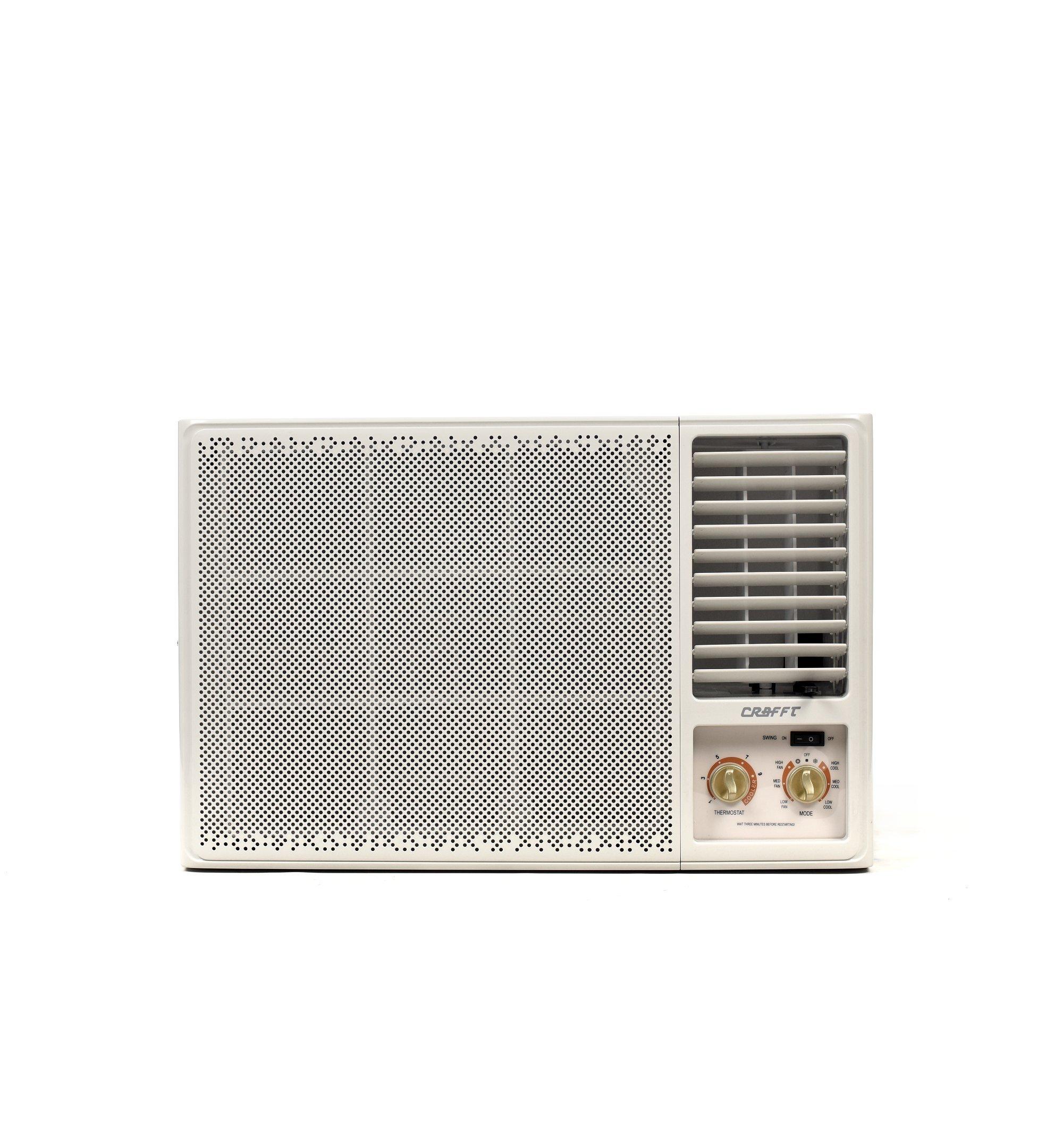 Crafft Window AC 17,800 BTU, Hot & Cool, Rotary - eXtra