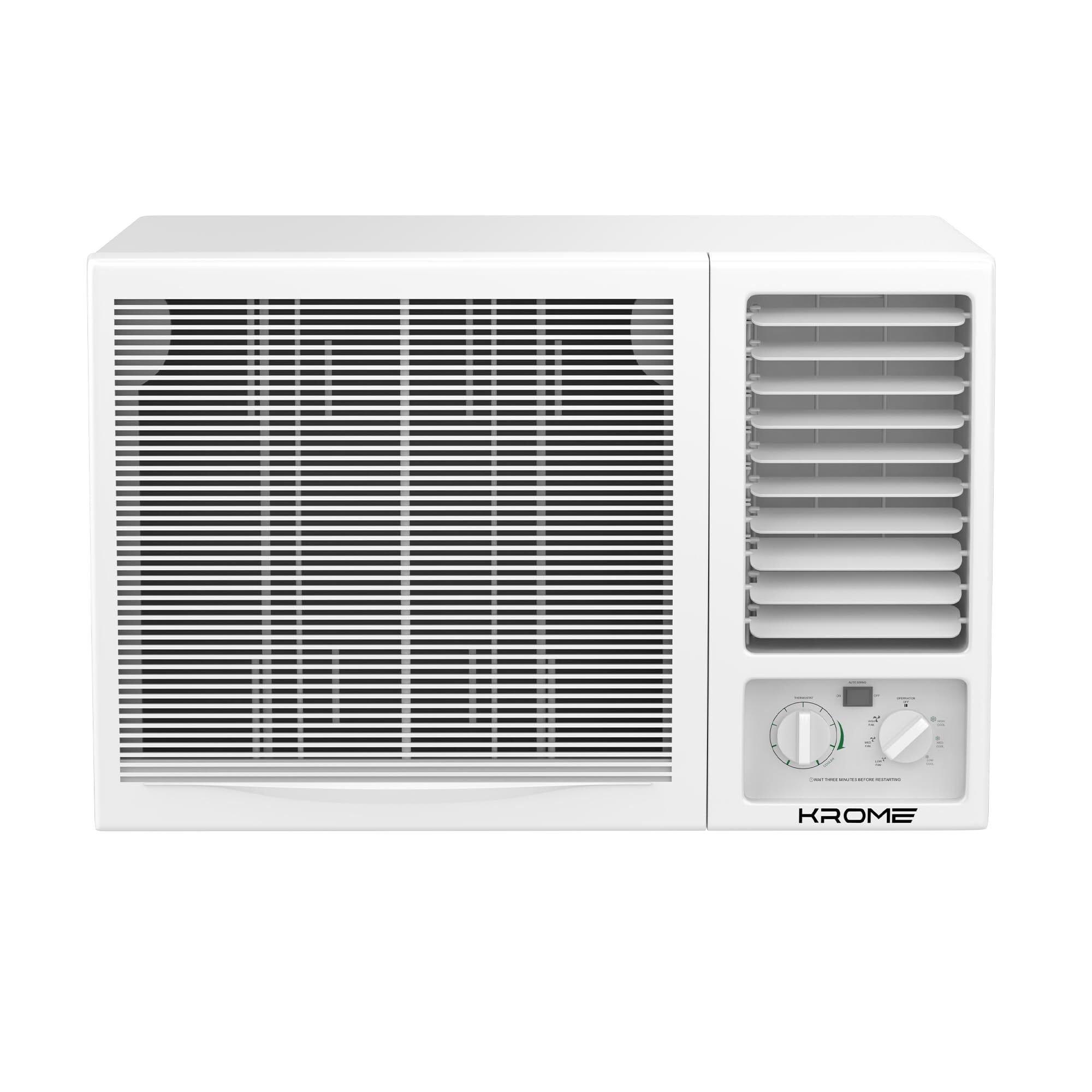 KROME 2 Ton Window AC 24000BTU-T3 Rotary White - eXtra Bahrain