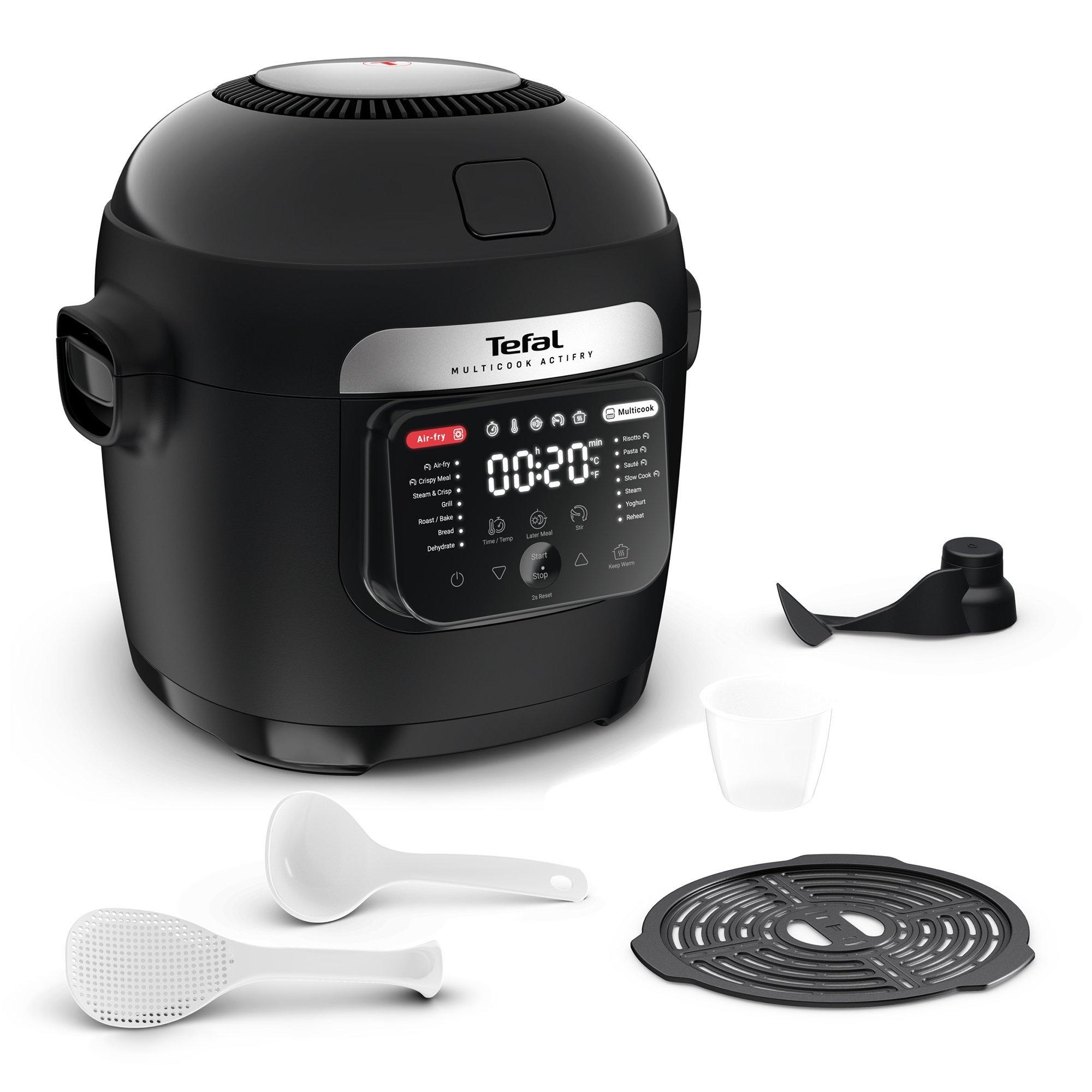 Tefal Multicook Actifry, Multicooker and air fryer, 6L, 14 Programs ...