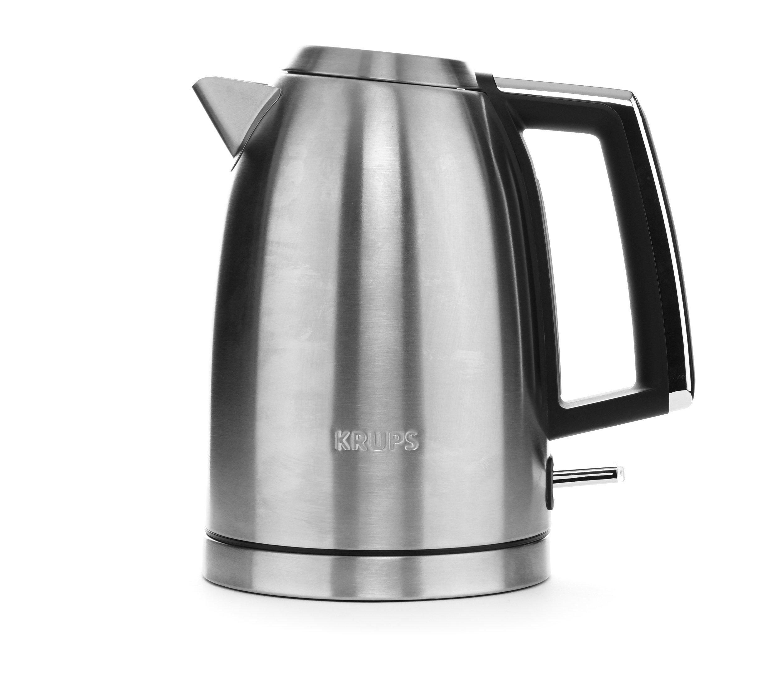 KRUPS, Excellence Kettle, 1.7L, Easy-Open Lid, Stainless Steel - eXtra