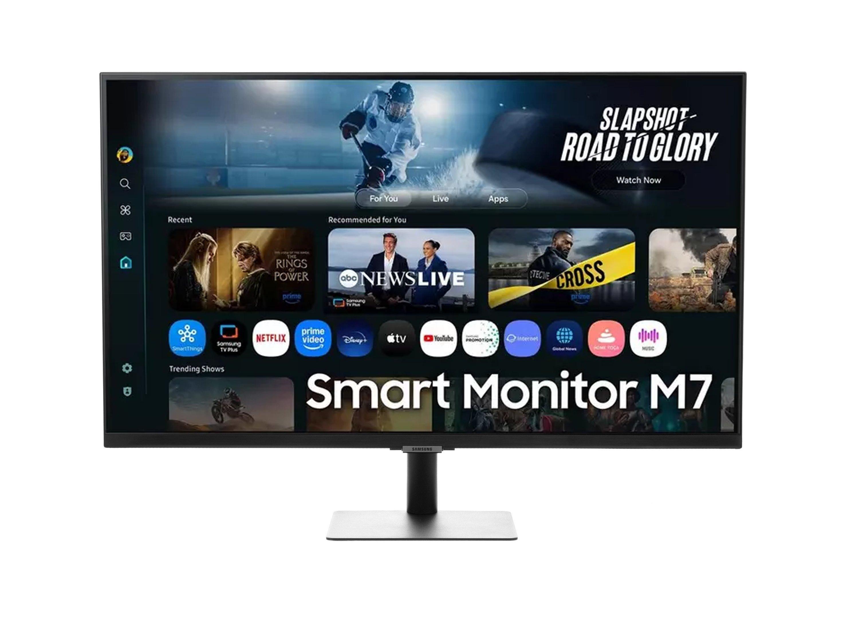 SAMSUNG M7 M70F Flat Smart Monitor, 32 Inch 4K, Black - eXtra