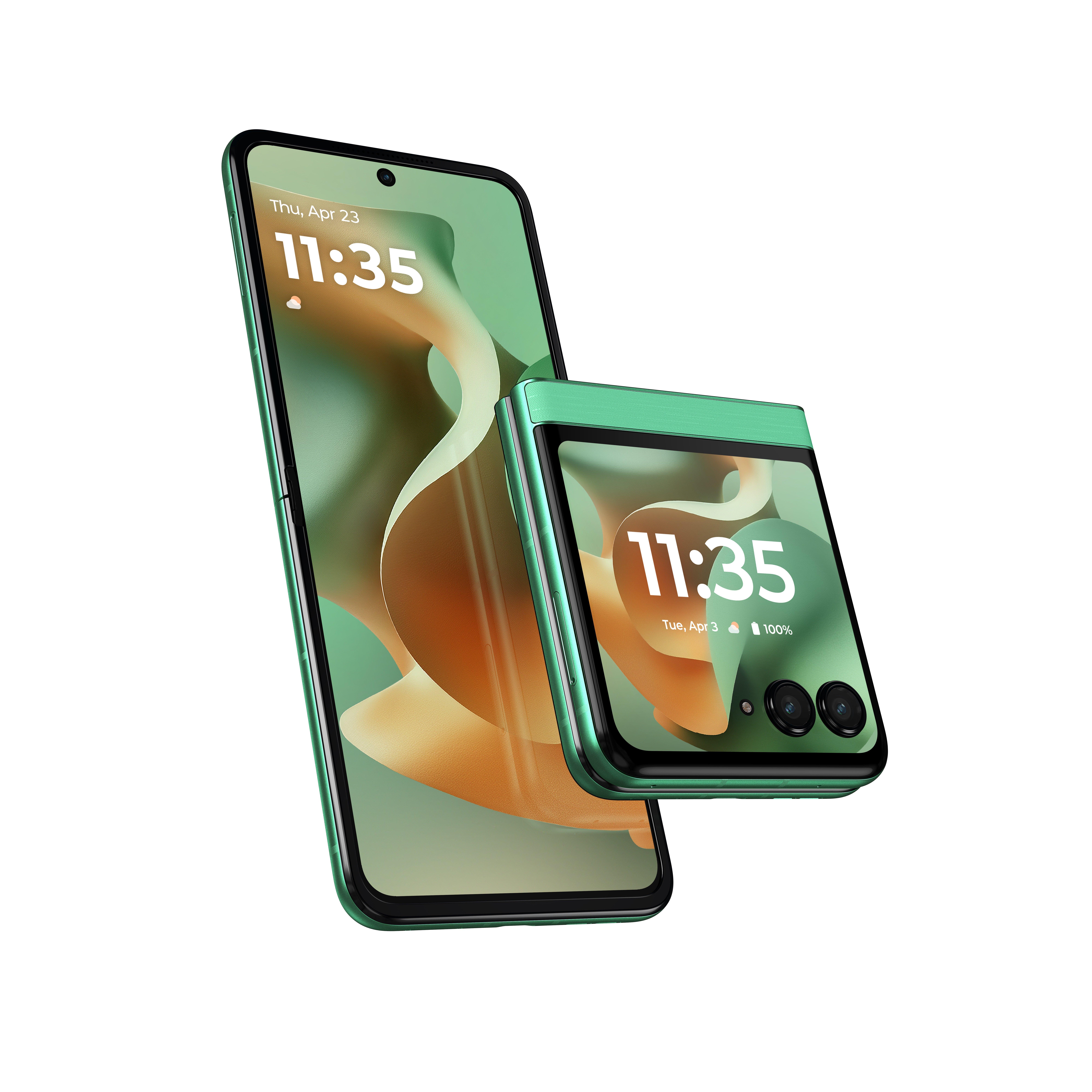 Motorola Razr 60, 5G, 256 GB, Pantone Spring Bud - eXtra